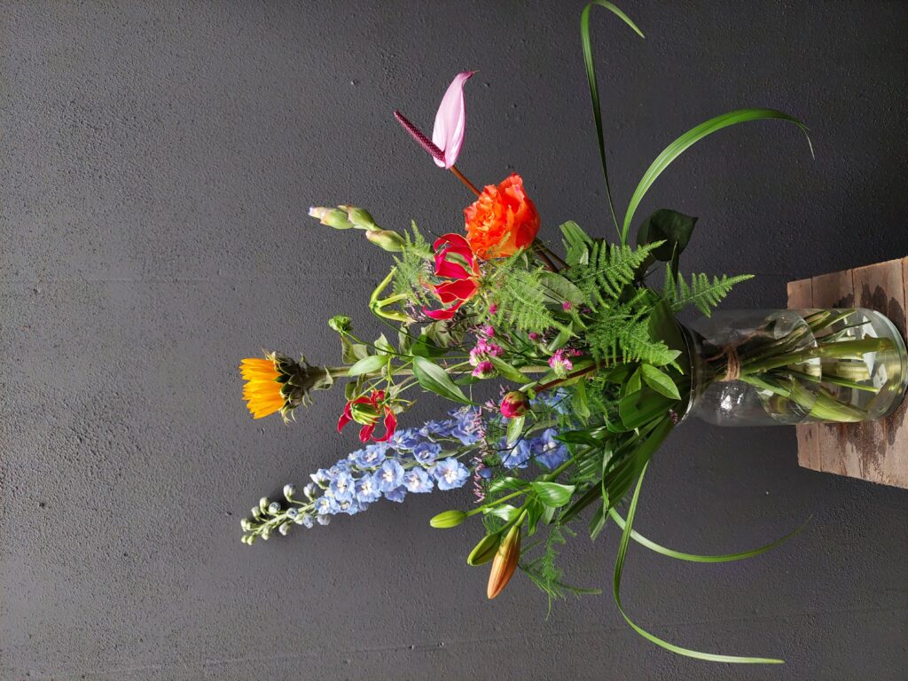 Plukboeket kleurrijk - De Florahoek